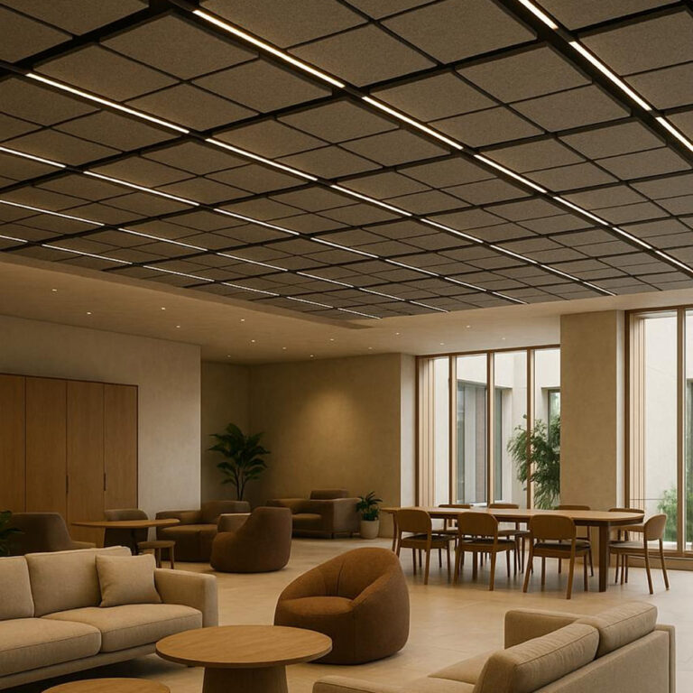 Acoustic Frame Grid Ceiling – Indigoff